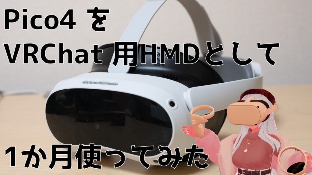 Pico4 をEthernet接続してVirtal DesktopでVRChatを遊んでみた - ぶいあーるのあくま