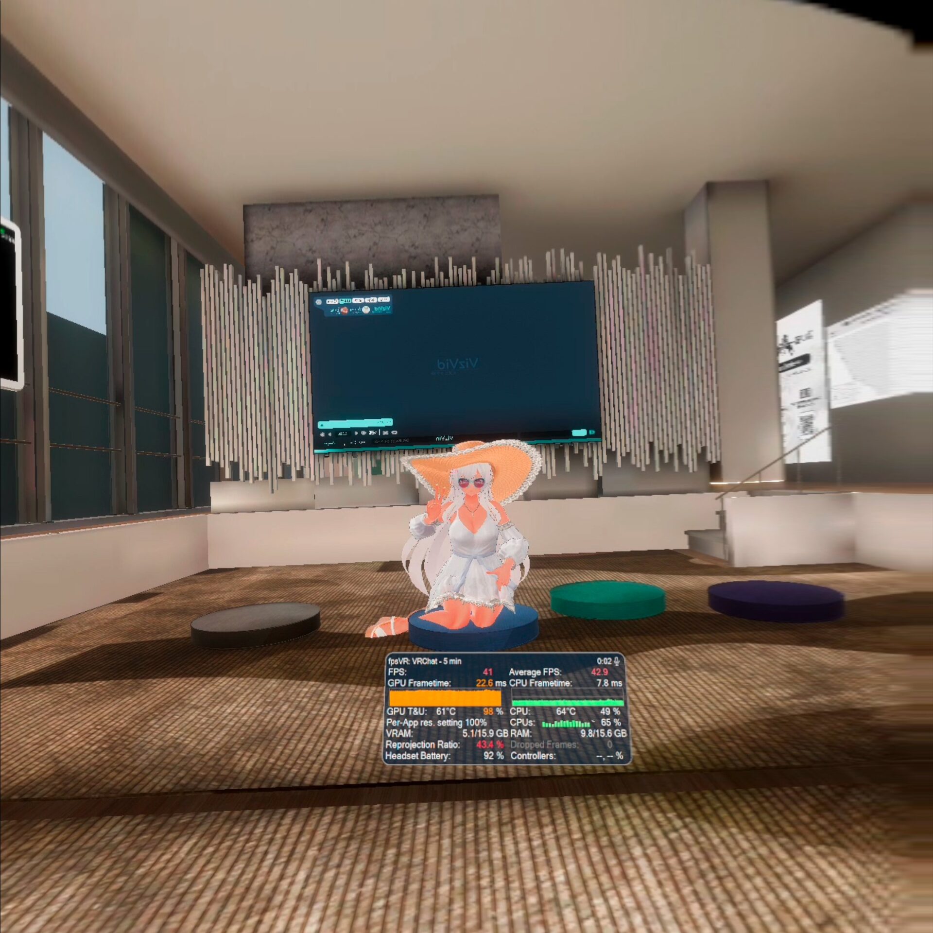 グラボなし！Ryzen 7 8700GだけでVRモードのVRChatは意外と遊べる | ぶいあーるのあくま